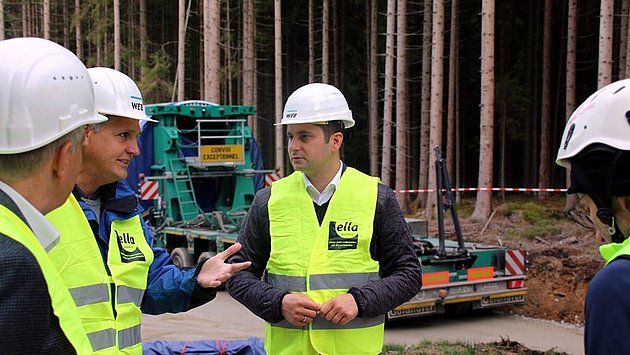 Lukas Brandweiner zu Besuch in Grafenschlag - W.E.B