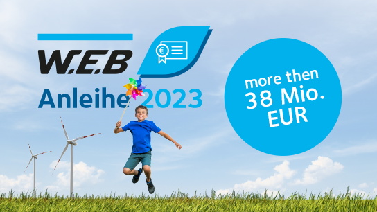 WEB Windenergie AG: W.E.B bond 2023 generates record proceeds - W.E.B ...